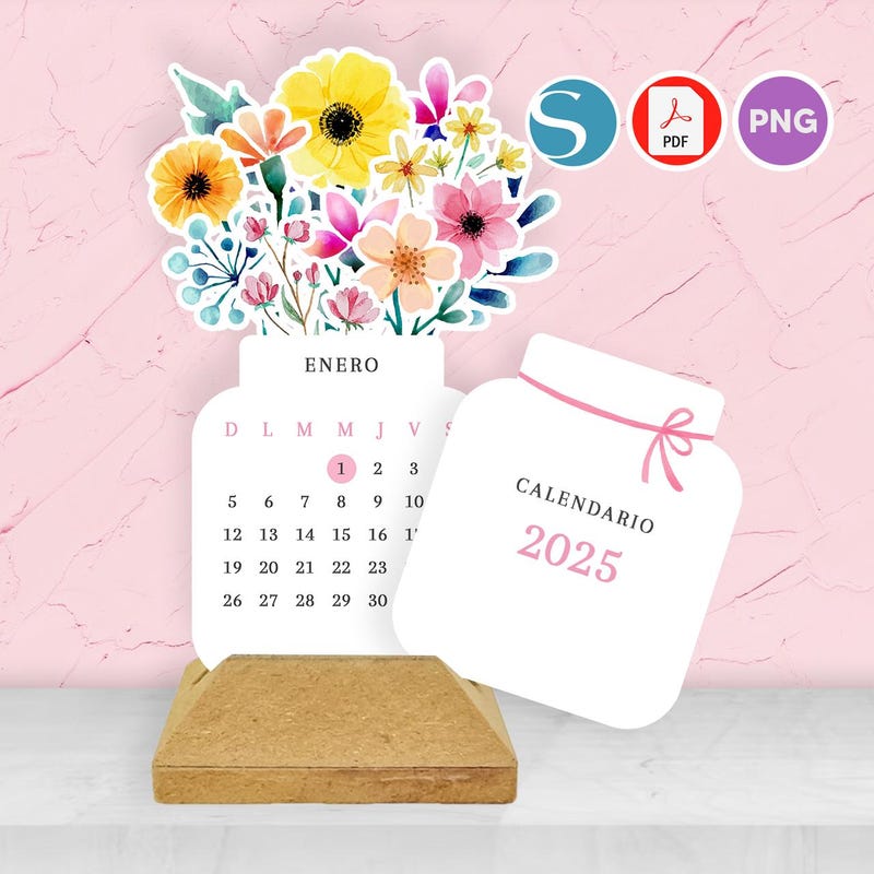 Flower Calendar - Etsy