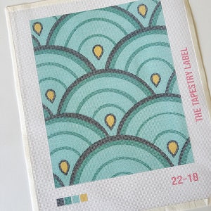 Geometric Needlepoint - Etsy