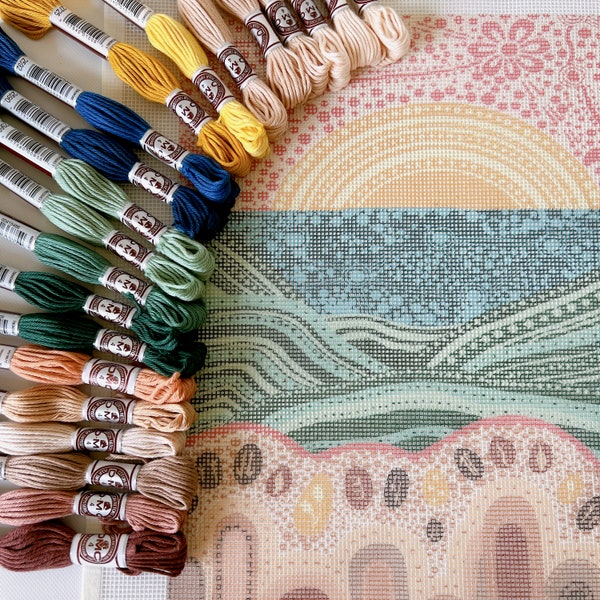 Modern Needlepoint - Etsy UK