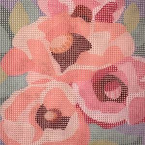 Modern Needlepoint Kit - Floral Rose Design by Australian Artist | 12 ...