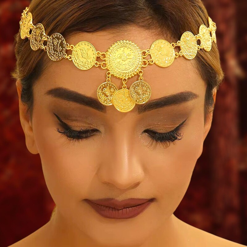 Bridal Forehead Band - Etsy