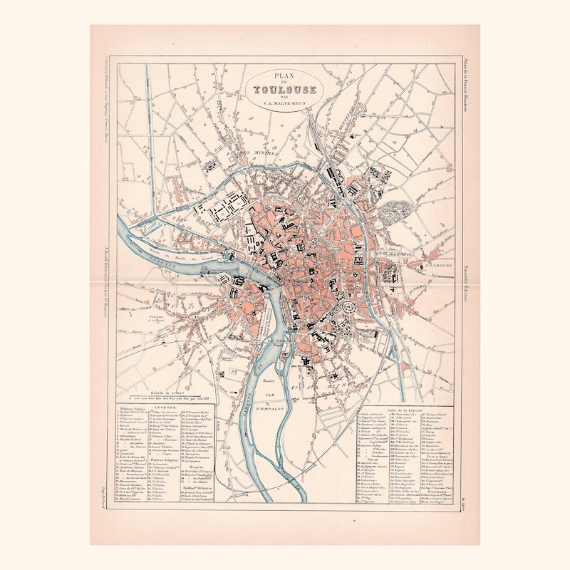 Toulouse meine stadt - Etsy Schweiz