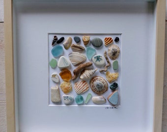 Sea Glass, Beach Glass, Sea Glass Art, Shell Art, Seashells, Beach ...