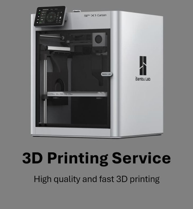 Custom 3D Printing Services | Bring Your Designs to Life! - Etsy