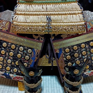 Beautiful Japanese Armor, Blue General、armor Craftsmanship by Gyoshu ...