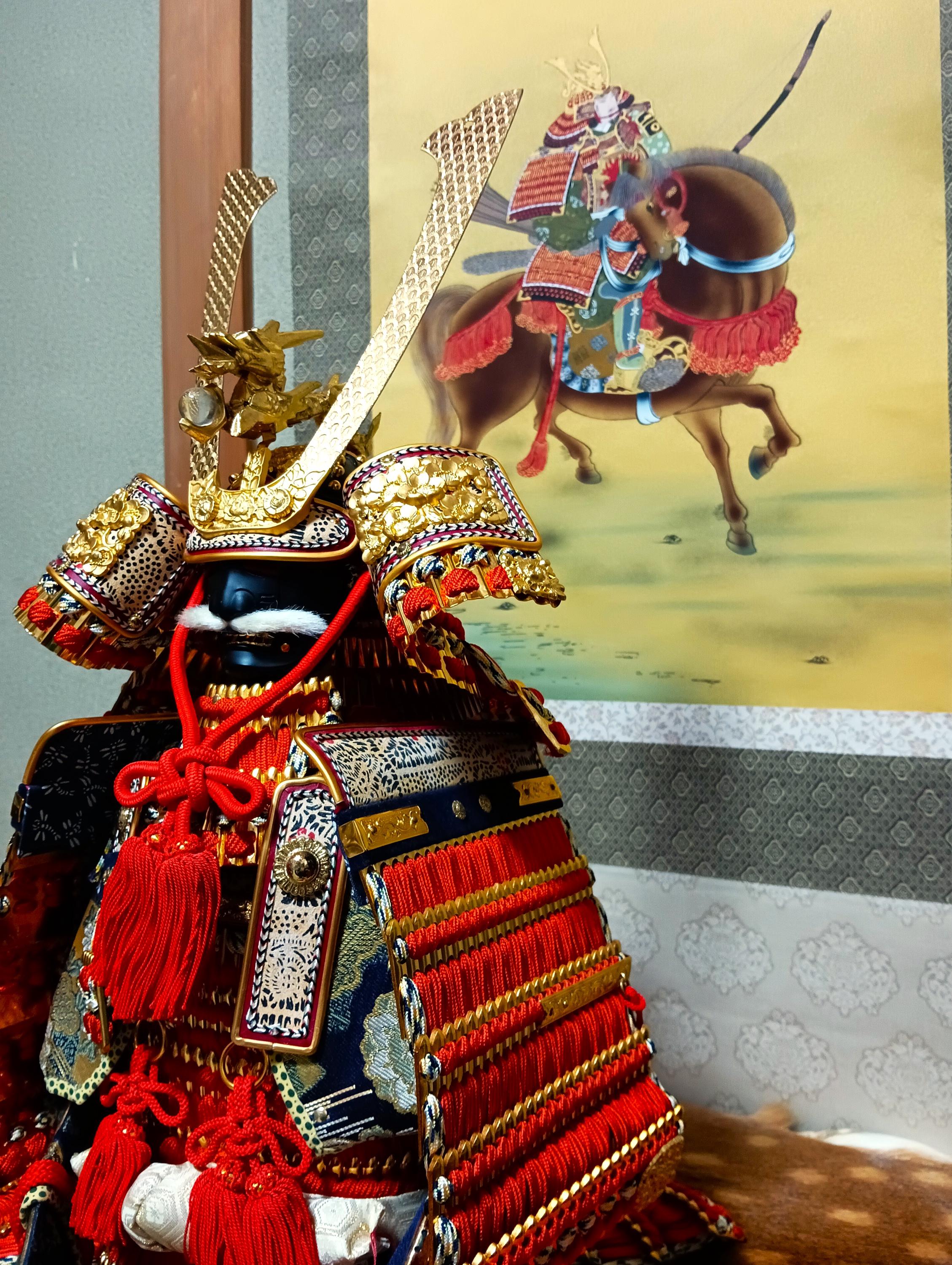 Beautiful Japanese Samurai Armor, Golden Palace, Kinkaku, Tadayasu ...