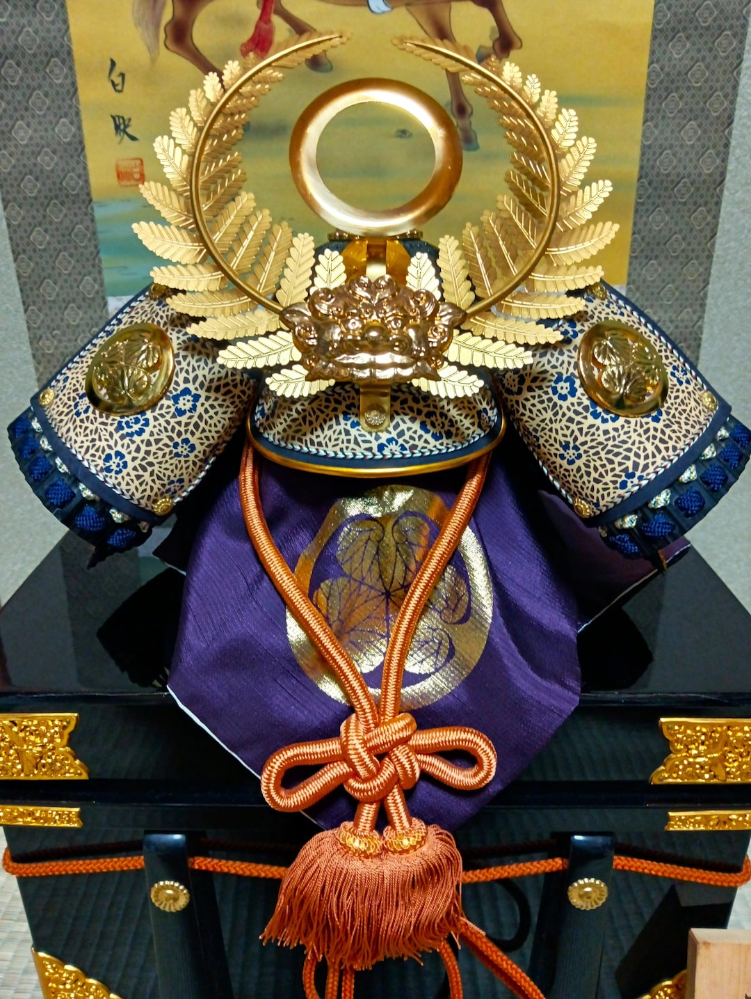 Beautiful Samurai Helmet SHOGUN Ieyasu Tokugawa Helmet by Ryugyoku ...