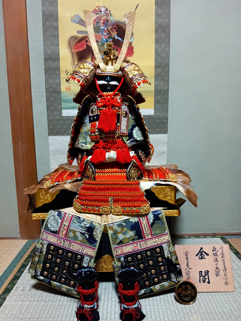 Beautiful Japanese Samurai Armor, Golden Palace, “kinkaku”, Tadayasu ...