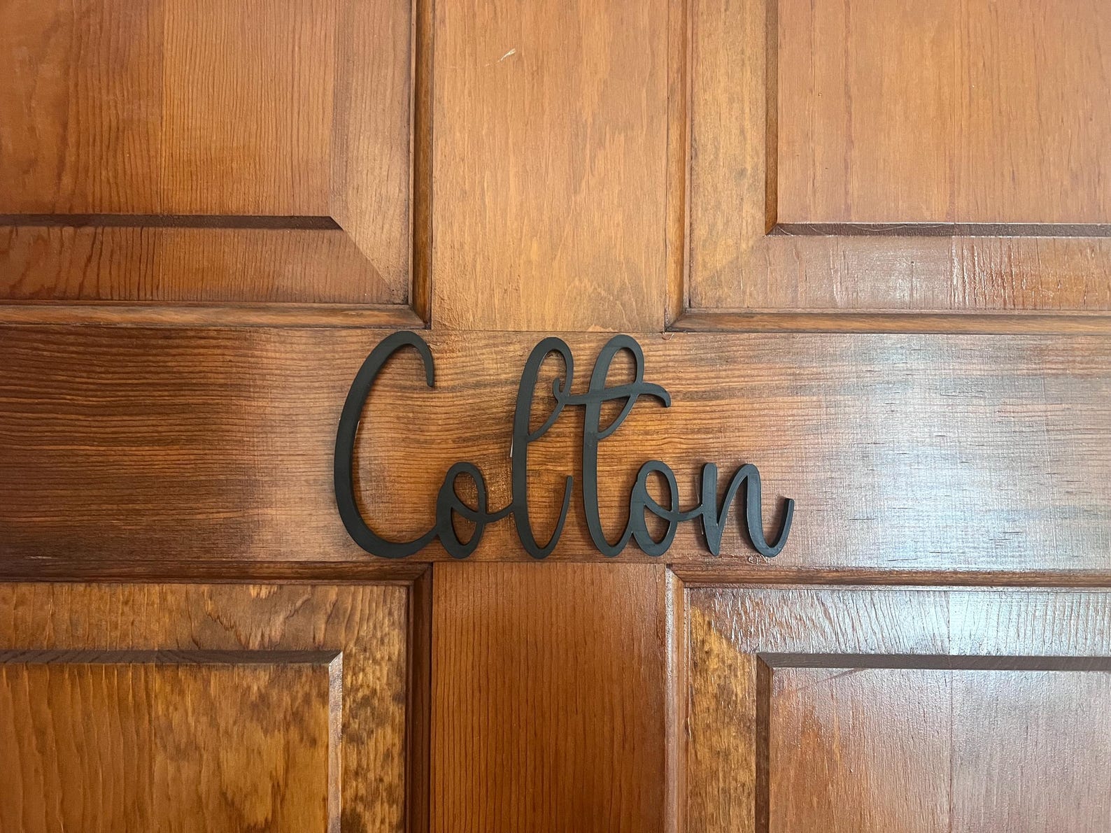 Custom Door Sign, Personalized Name Plaque, Kids Name Sign, 3D Printed ...