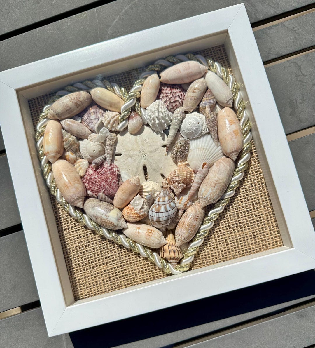 Custom Sea Shell Art: Personalized Letters, Shapes & States Coastal ...
