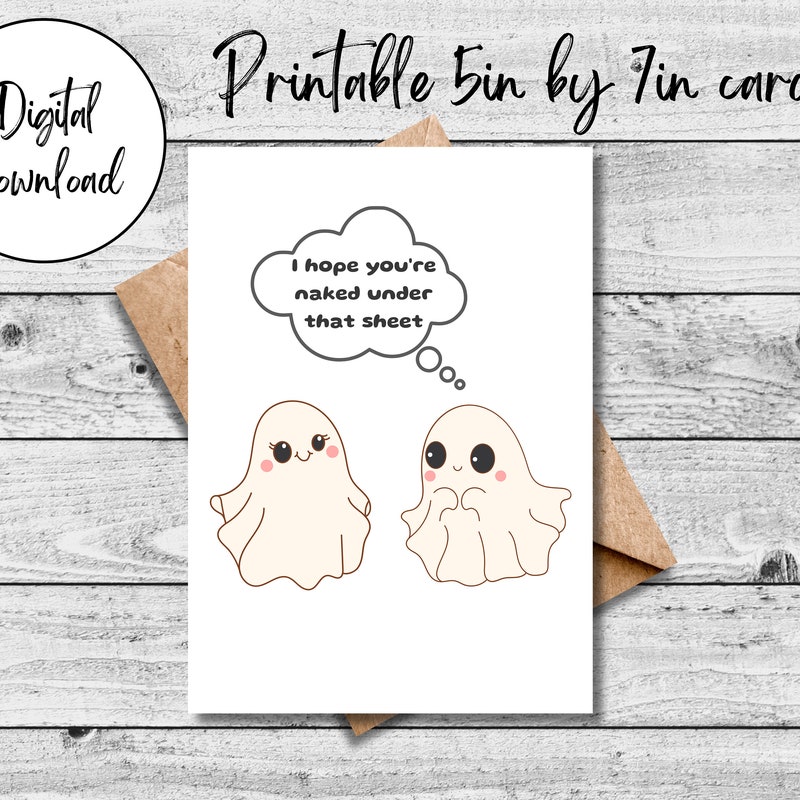 Funny Halloween Card - Etsy
