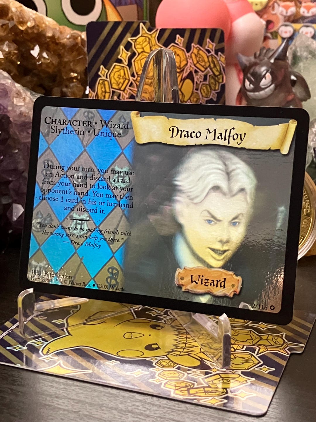 Vintage Harry Potter TCG, Base Set, Hologram Foil Rare, 2/116, Near ...