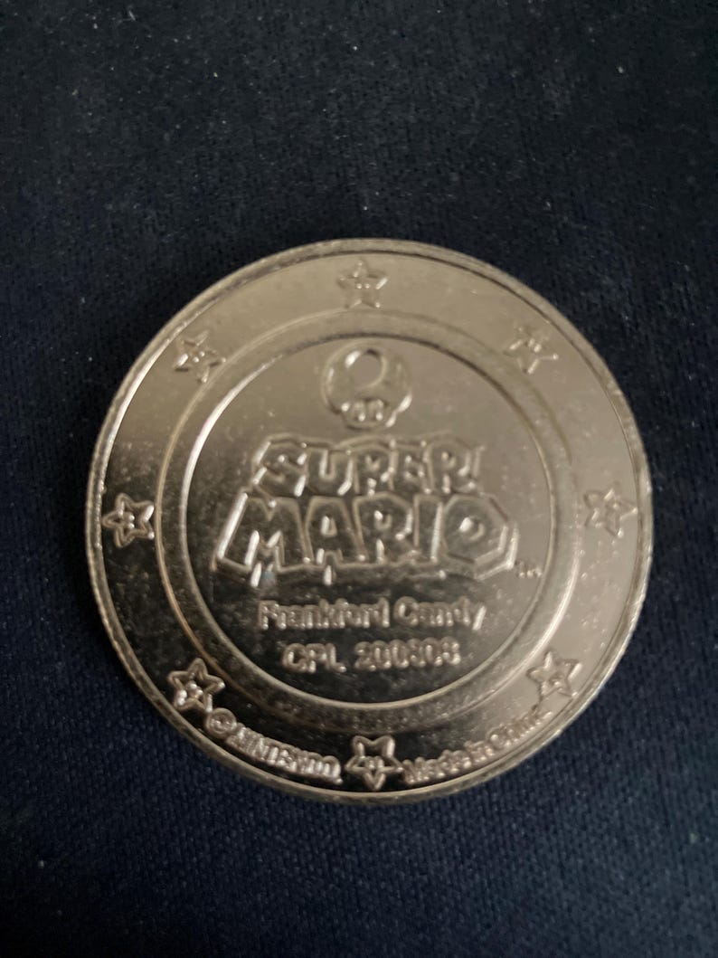 Frankford Wonder Ball Super Mario Brothers Metal Coin Goomba - Etsy