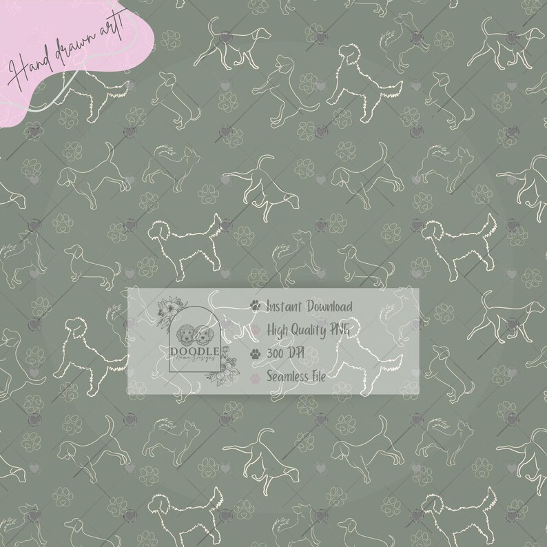 Dog Breed Line Art Bundle, Digital Download Svg, Dog Clipart for Cricut ...