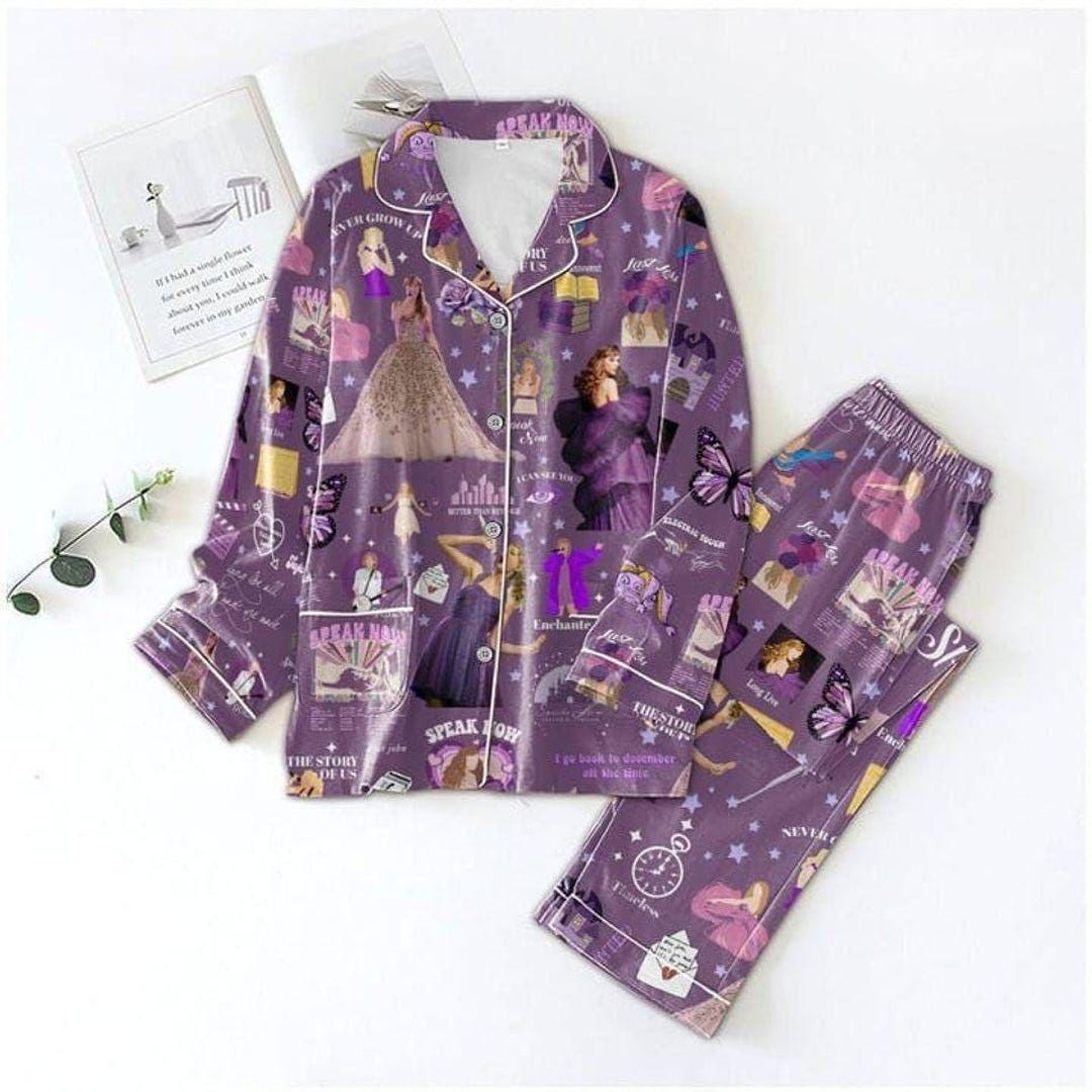 Taylor Swift Speak Now Pajamas Set, Taylor Swift Taylor Swift - Etsy