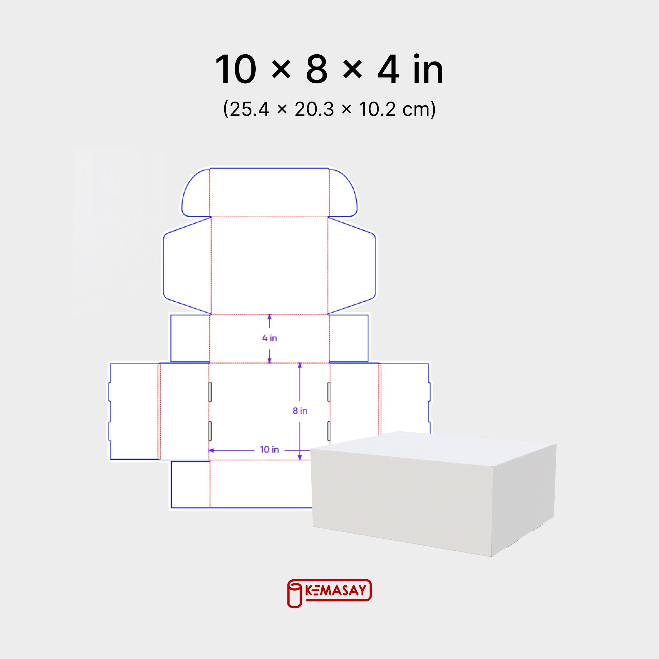Mailer Boxes Dieline Template for Manufacture, Print, Mailing Box, Gift ...