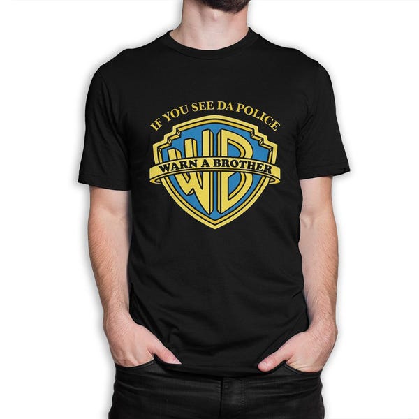 If You See Da Police Warn a Brother Shirt - Etsy