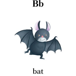 Flashcard for Kids, Alphabet Flashcard Printable, ABC Flashcard ...