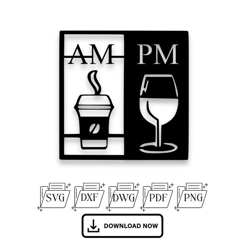 Am Pm Sign - Etsy