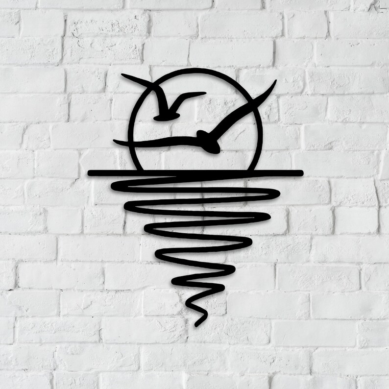 Sunrise Svg DXF SVG Sunrise Files for Cricut Sunrise Silhouette Metal ...