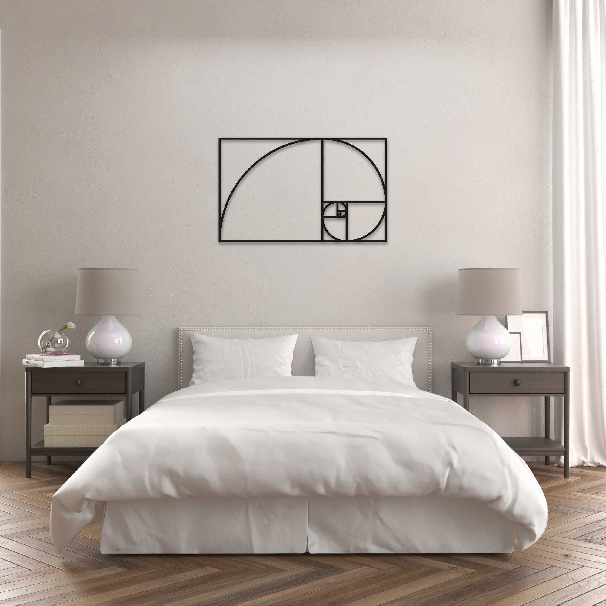 Golden Ratio Laser DXF SVG Metal Wall Decor Cut File for Laser ...