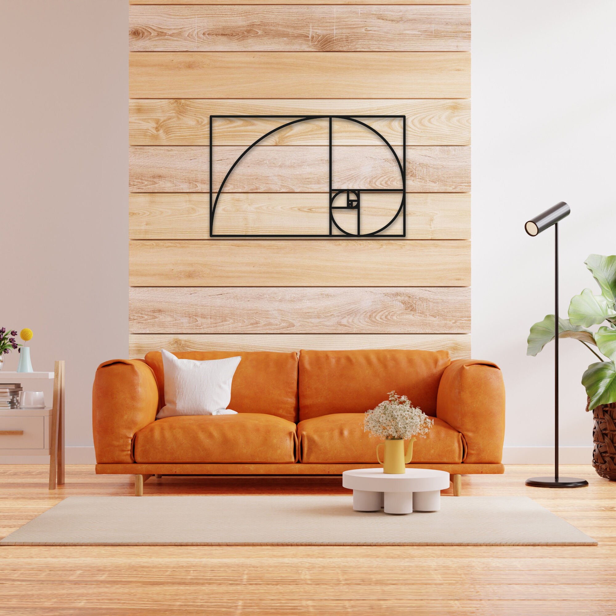 Golden Ratio Laser DXF SVG Metal Wall Decor Cut File for Laser ...