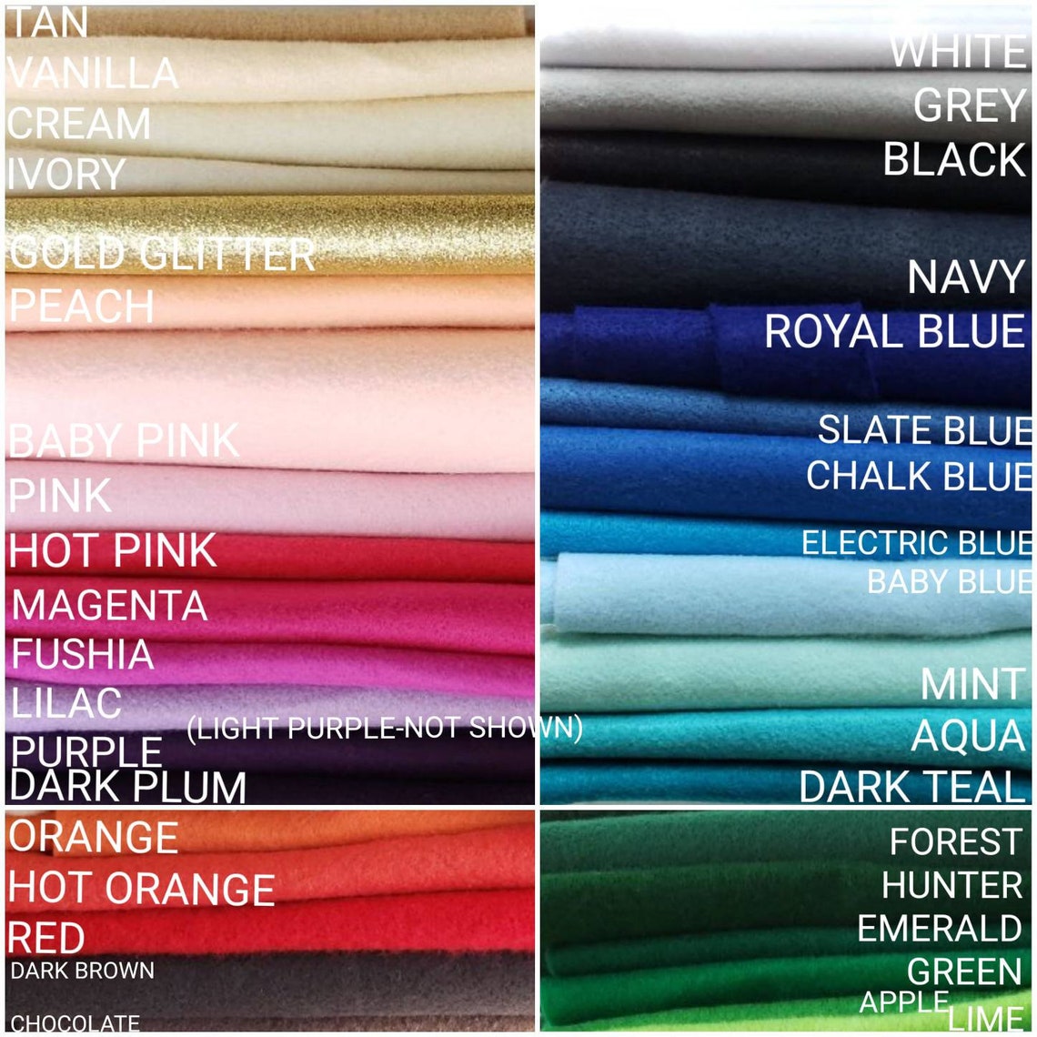 CUSTOM Tiny Felt Garland ANY COLOR Tiny Triangle Garland | Etsy