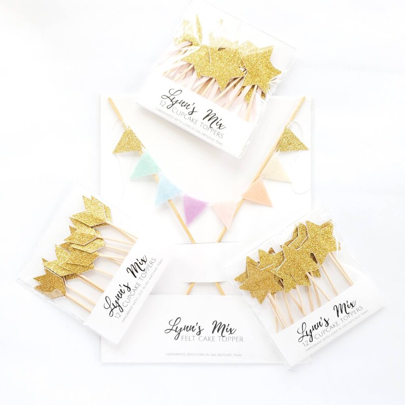 FOUR Cake Topper Hand Cut Cake Topper Letters Bold Font | Etsy