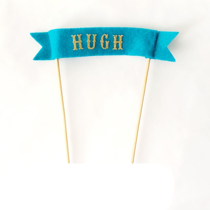 Banner Cake Topper - Etsy