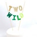 TWO WILD Cake Topper - Jungle Cake Topper - Into the Wild Cake Banner ...