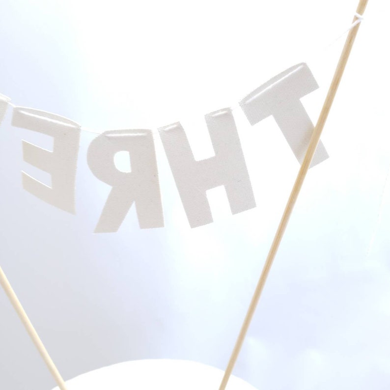 FOUR Cake Topper Hand Cut Cake Topper Letters Bold Font | Etsy