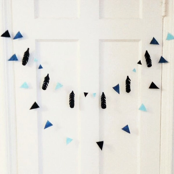 Feather Garland - Etsy