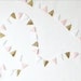 CUSTOM Tiny Felt Garland ANY COLOR Tiny Triangle Garland - Etsy