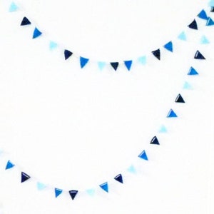 Any Color - Small Felt Bunting - 2inch Triangle - Felt Garland Nursery ...