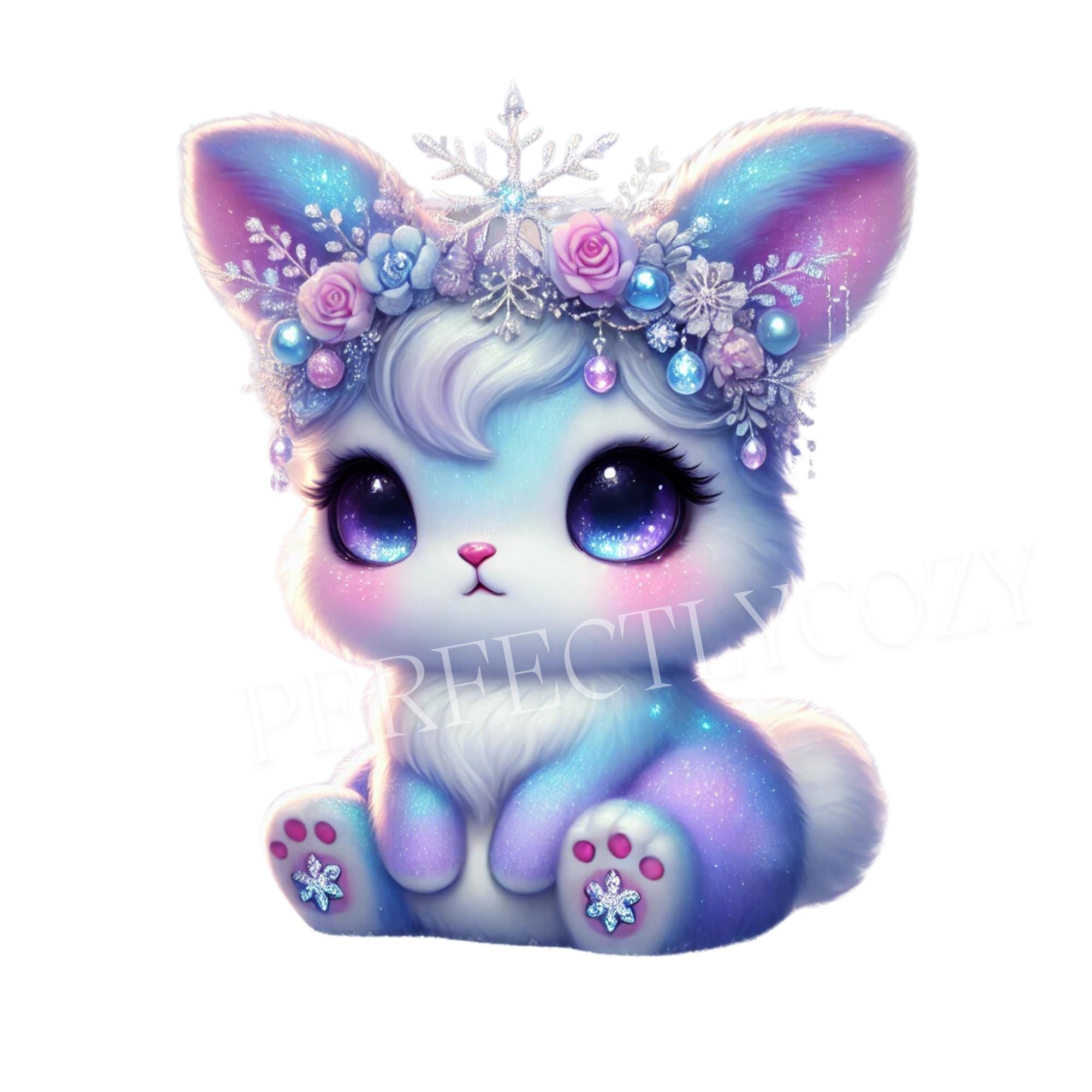 33 Png Cute Animals in Winter Clipart. - Etsy