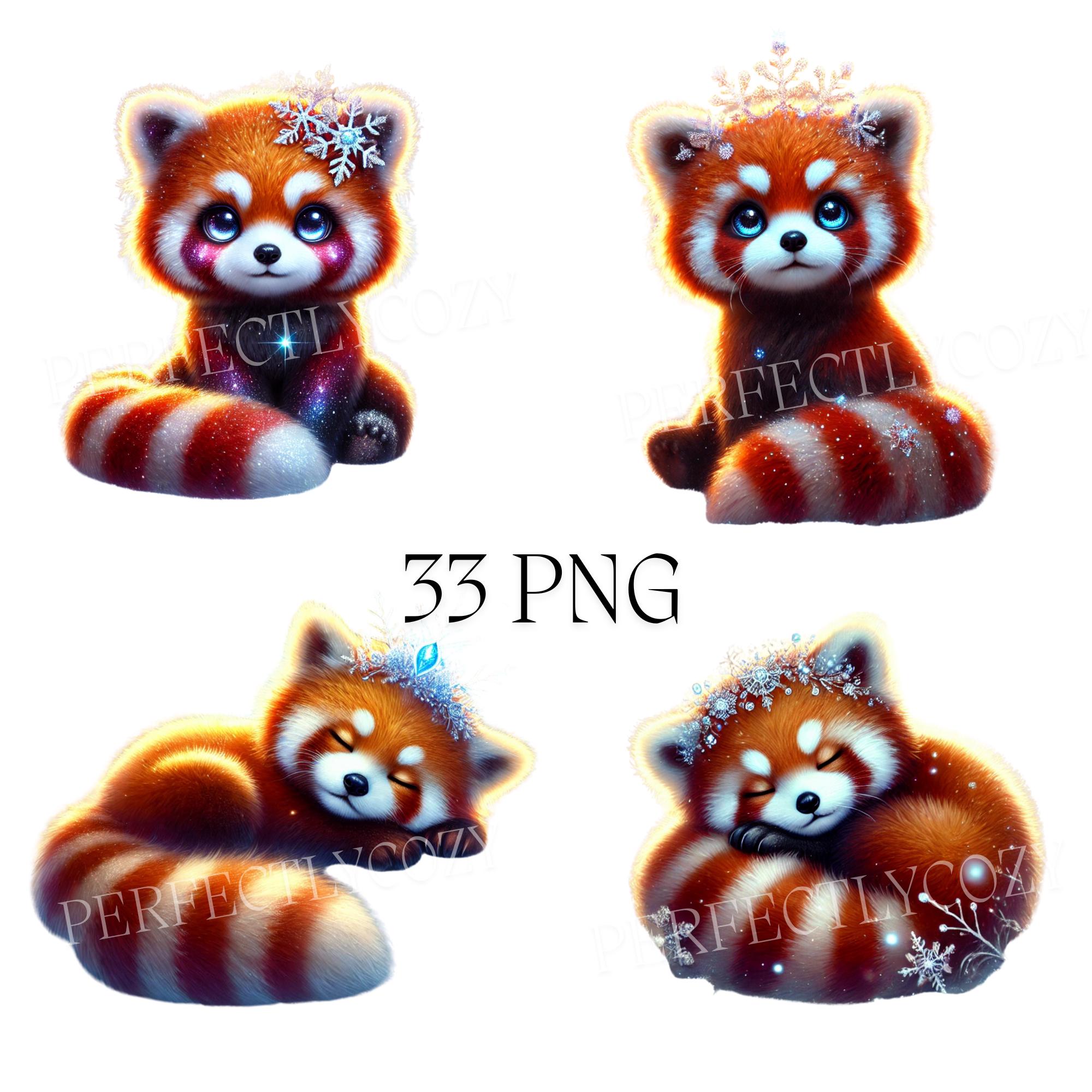 33 Png Cute Animals in Winter Clipart. - Etsy