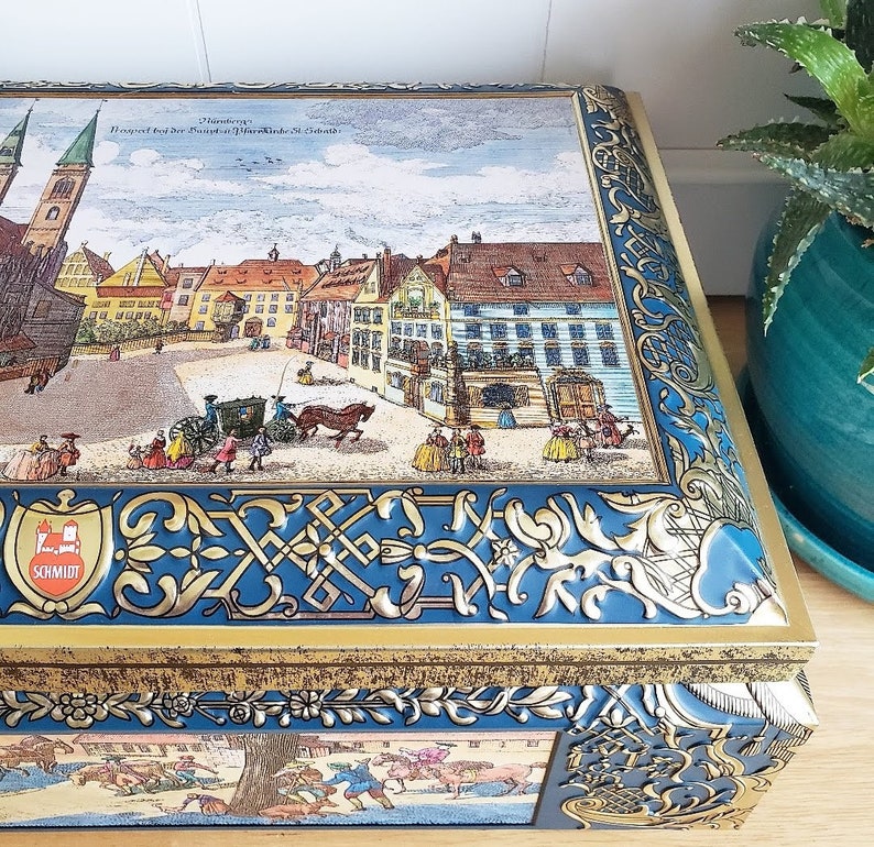 Vintage German Tin - Etsy