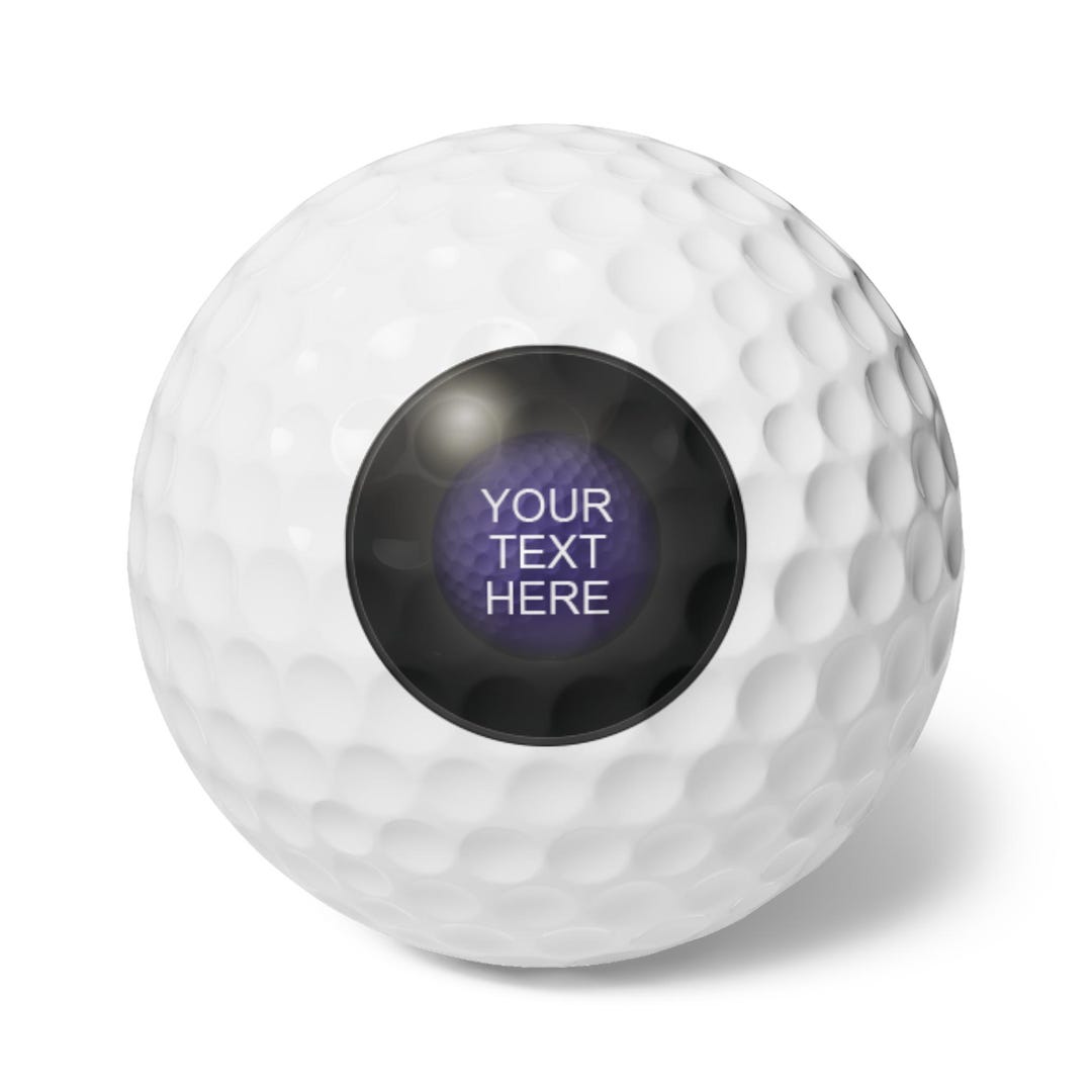 Golf Balls, Novelty, Magic 8 Ball Style, Funny Gag Gift, Personalized ...