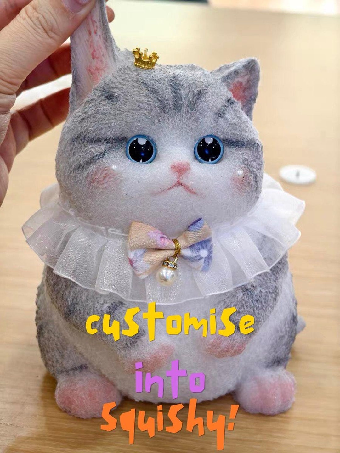 Custom Cat Squishy Fidget Toy, Unique Gift, Custom Pet Design - Etsy