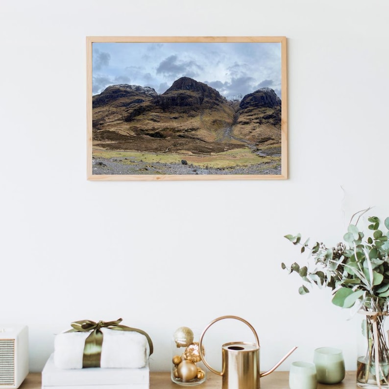 Scottish Highlands Scotland Digital Download | Scenic Landscape Wall ...