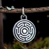Hecate Goddess of Moon and Magic Necklace With Labradorite Gemstone ...
