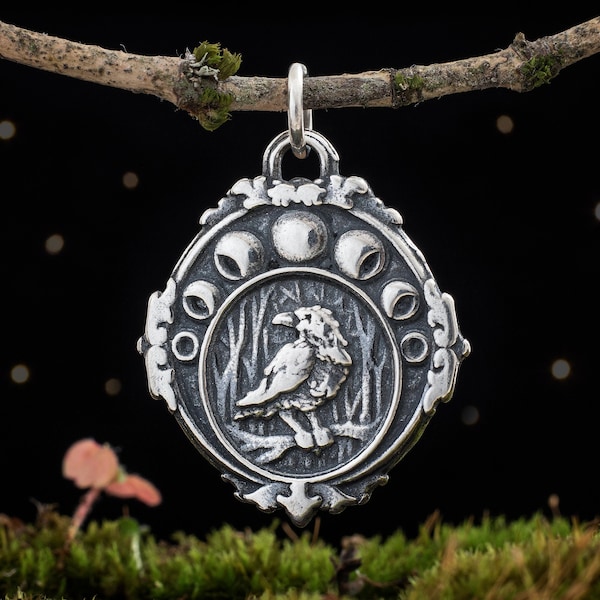 Raven Necklace - Etsy