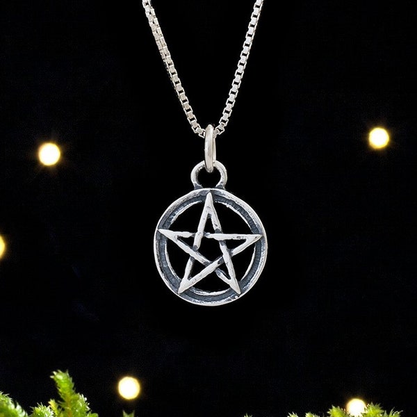 Silver Pentacle - Etsy