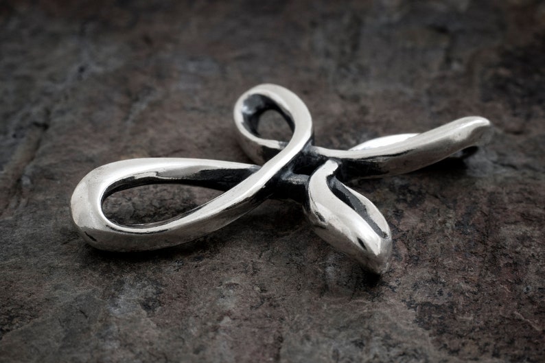 Sterling Silver Celtic Infinity Cross - Double Sided - (pendant Only or ...