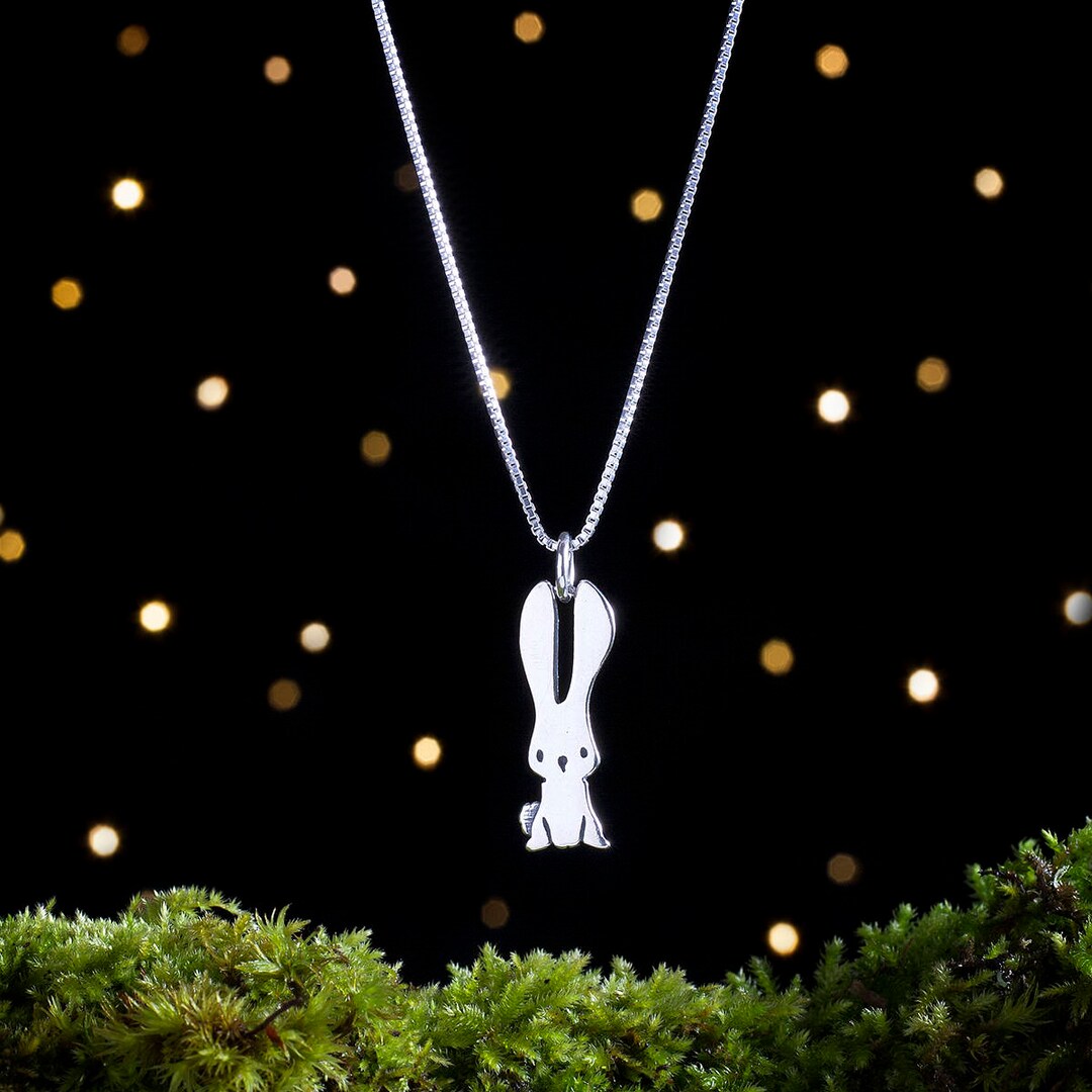 Sterling Silver Bunny Rabbit - Small, Double Sided - (charm Only or ...