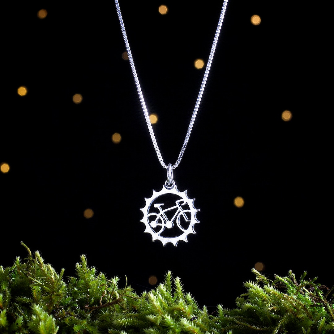 Sterling Silver Bicycle Charm - SMALL - Cyclist, Bike Lover Gift ...