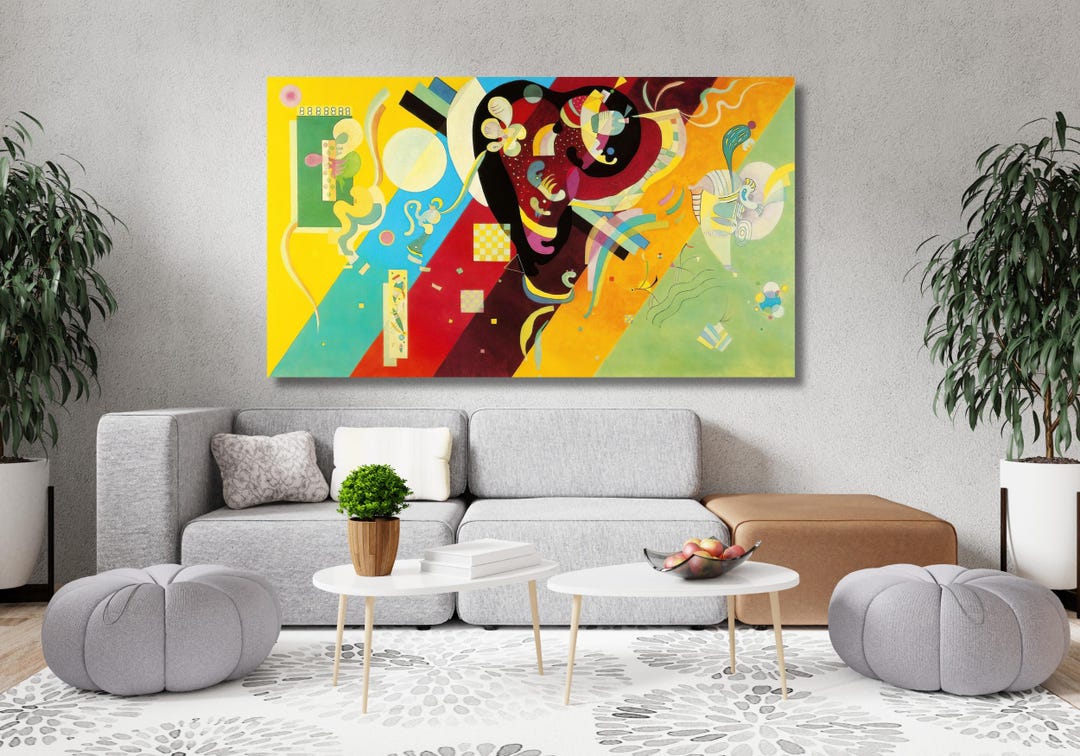 Wassily Kandinsky Composition IX 1936 Oil Painting Prints, Wassily Kandinsky Artworks Exhibition ...