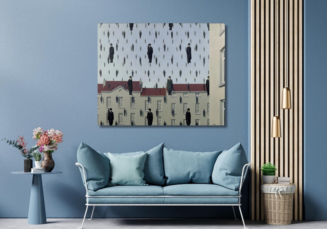 Golconde the Menil Collection by Rene Magritte Painting Prints, Rene ...