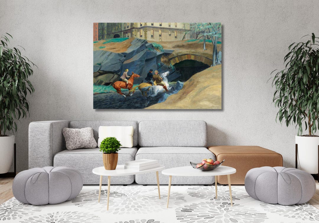 Edward Hopper Bridle Path 1939 by Edward Hopper Oil Painting Print Arts ...