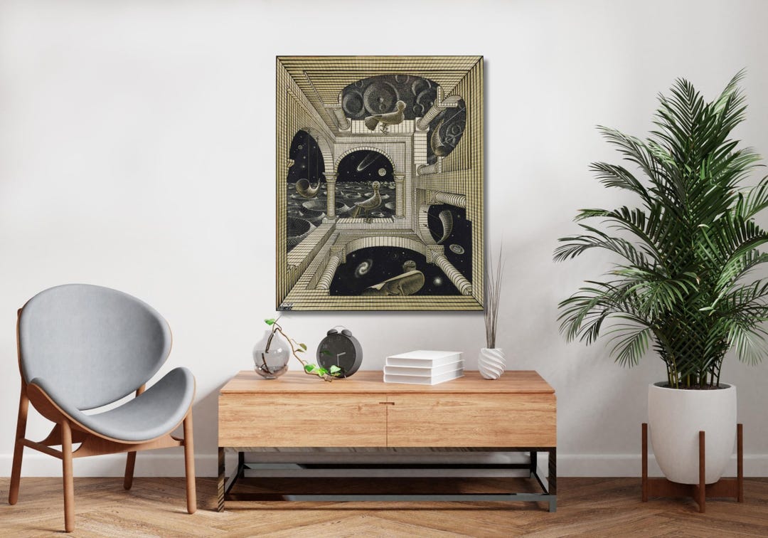 Another World by Maurits Cornelis Escher Painting Arts, Maurits ...